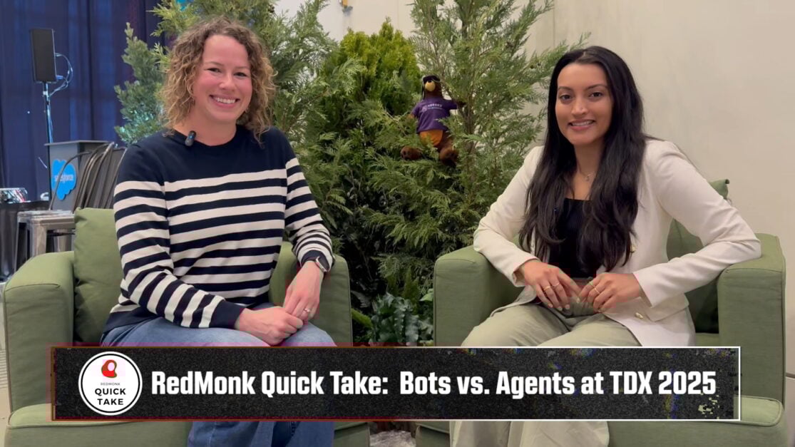 RedMonk Quick Take: Bots vs. Agents at TDX 2025 – RedMonk